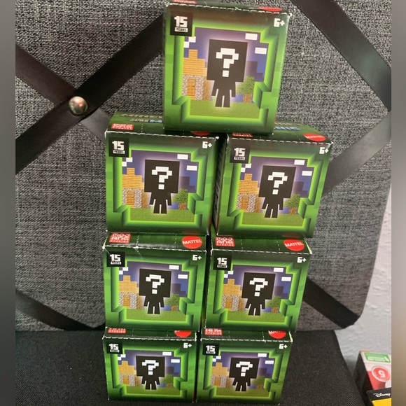 Toys | Minecraft Mob Head Minis Mystery Figure Boxes Green Box New ...